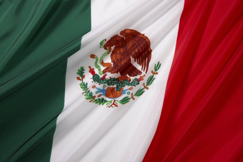 Bandeira de México foto de stock. Imagem de méxico, mexicano - 9184136
