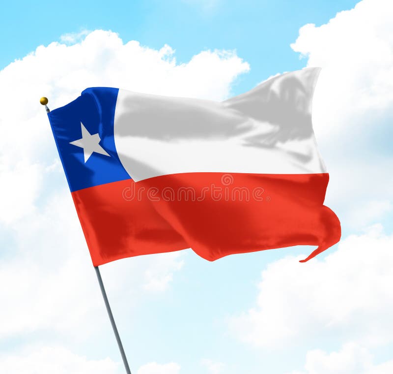 Bandeira do Chile foto de stock. Imagem de pimenta, feriado - 85856636