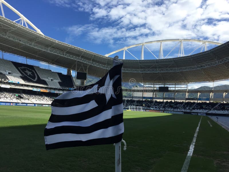 Bandeira Do Clube De Botafogo Imagem de Stock Editorial - Imagem de ...