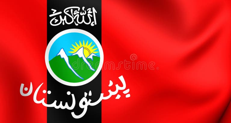 Bandeira Do Pashtunistan 1948-1986 Ilustração Stock - Ilustração de ...