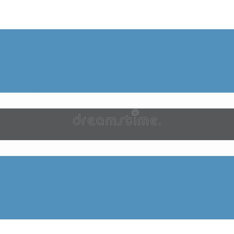 Bandeira Nacional Do Botsuana Imagem de Stock - Ilustração de etiqueta ...