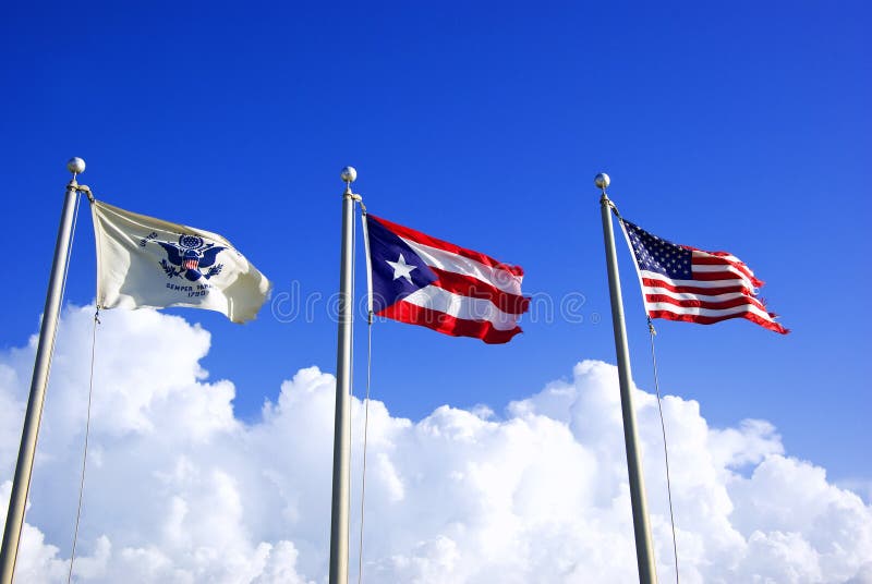 EUA, Estado De Florida E Bandeiras Da NASA Imagem Editorial - Imagem de ...