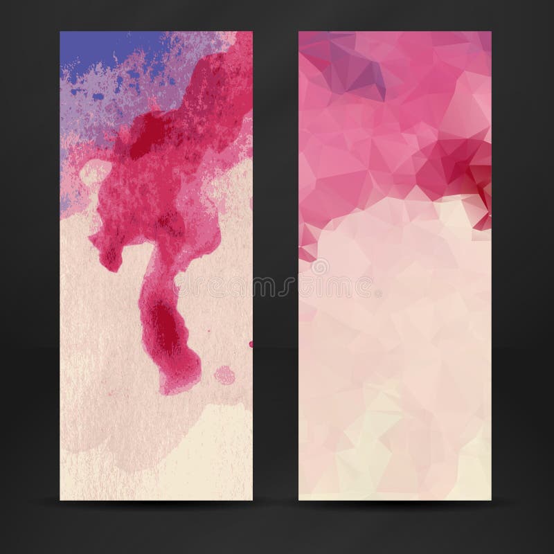 Bandera abstracta colorida ilustración del vector. Ilustración de ...