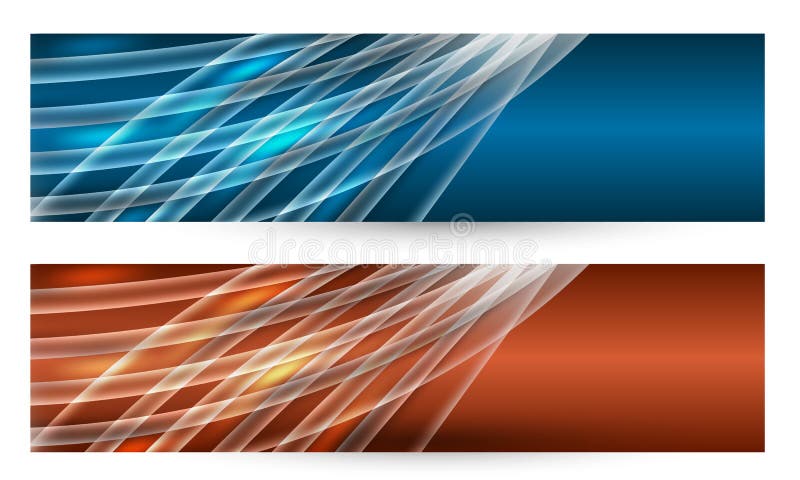 Bandera abstracta dos ilustración del vector. Ilustración de fresco ...