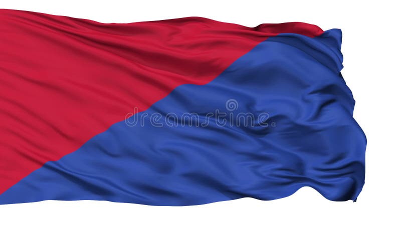 Bandera Aislada De La Ciudad De Riobamba, Ecuador Metrajes - Vídeo de ...