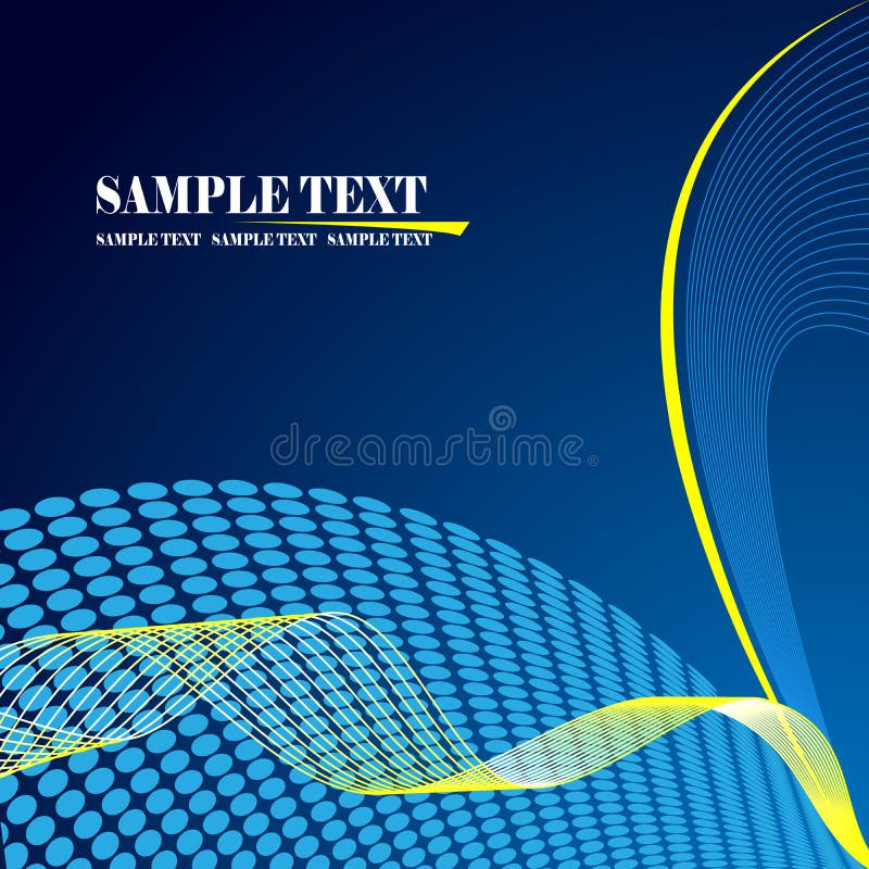 Bandera azul ilustración del vector. Ilustración de feliz - 5368021