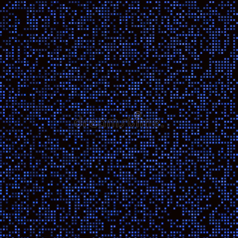 Bandera Azul Abstracta Del Mosaico Del Vector Ilustración del Vector ...