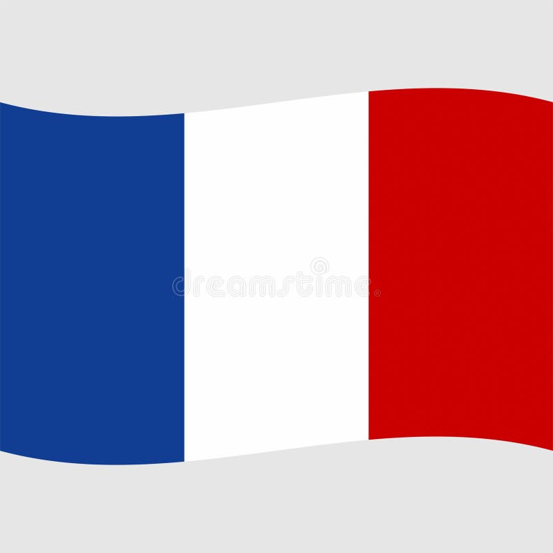 Bandera Común 2 De Francia Del Vector Imagen de archivo - Ilustración ...