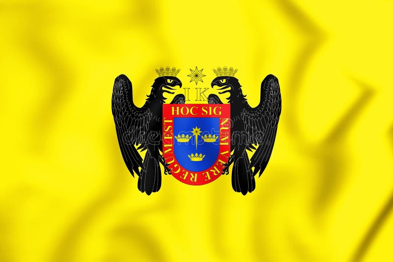 Bandera 3D de Lima, Perú stock de ilustración. Ilustración de ciudad ...