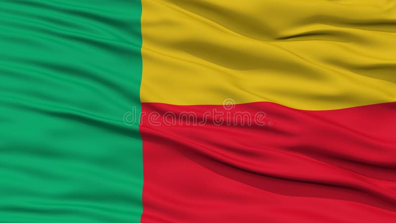 Bandera De Benin Del Primer Stock de ilustración - Ilustración de ...