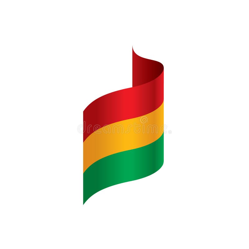 Bandera De Bolivia, Ejemplo Del Vector Stock de ilustración ...