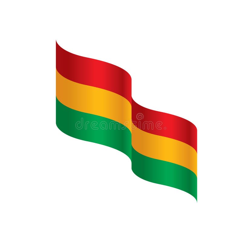 Bandera De Bolivia, Ejemplo Del Vector Stock de ilustración ...