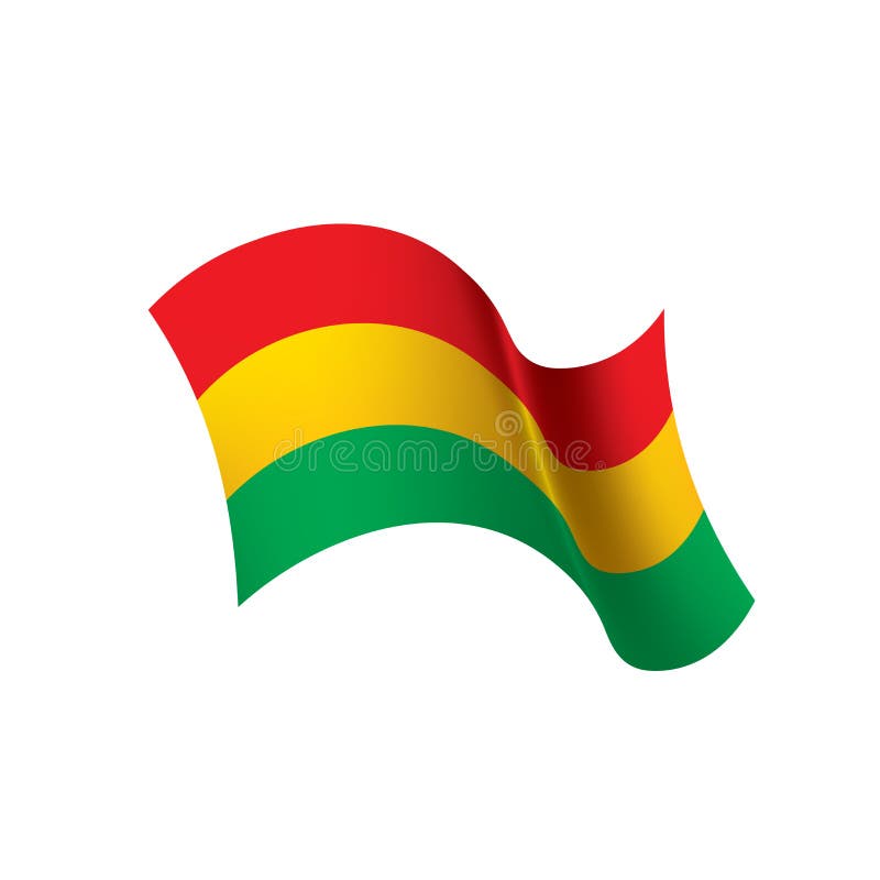 Bandera De Bolivia, Ejemplo Del Vector Stock de ilustración ...