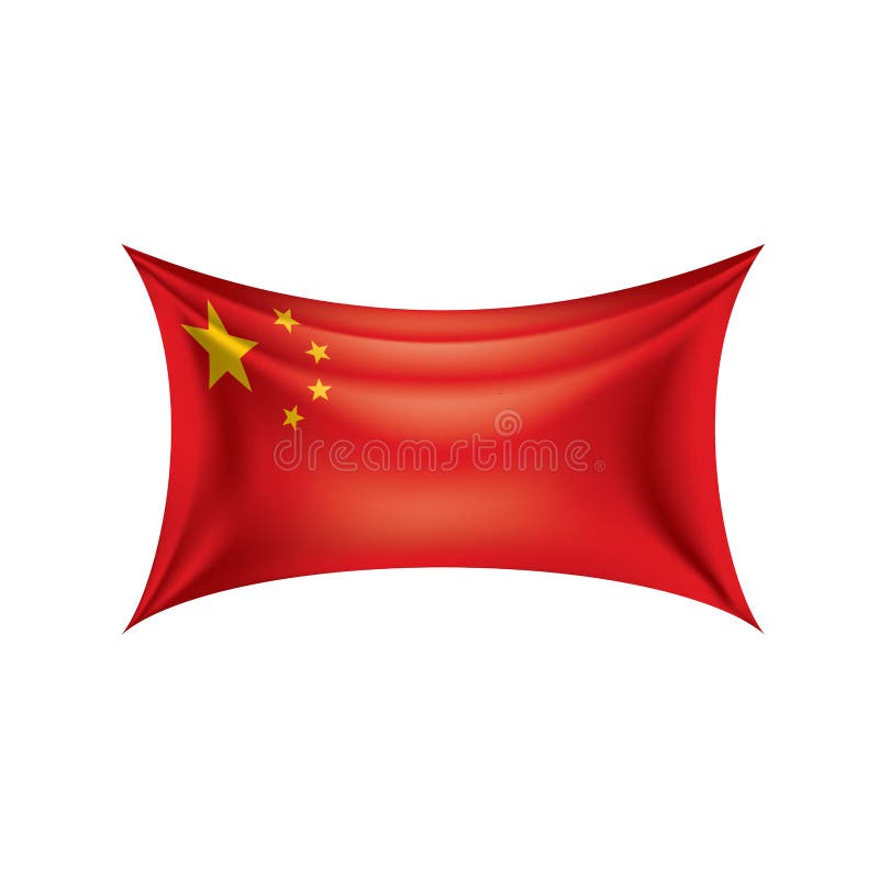 Bandera De China, Ejemplo Del Vector Ilustración del Vector ...