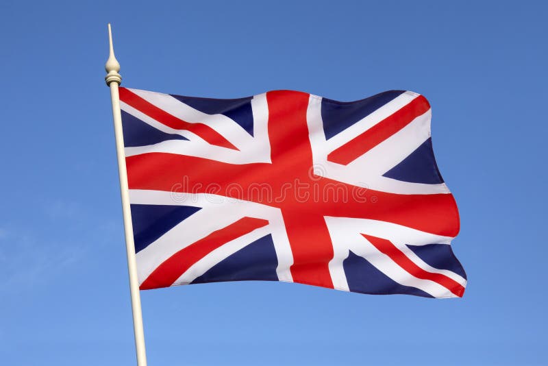 Bandera De Gran Bretaña - Reino Unido Imagen de archivo - Imagen de ...
