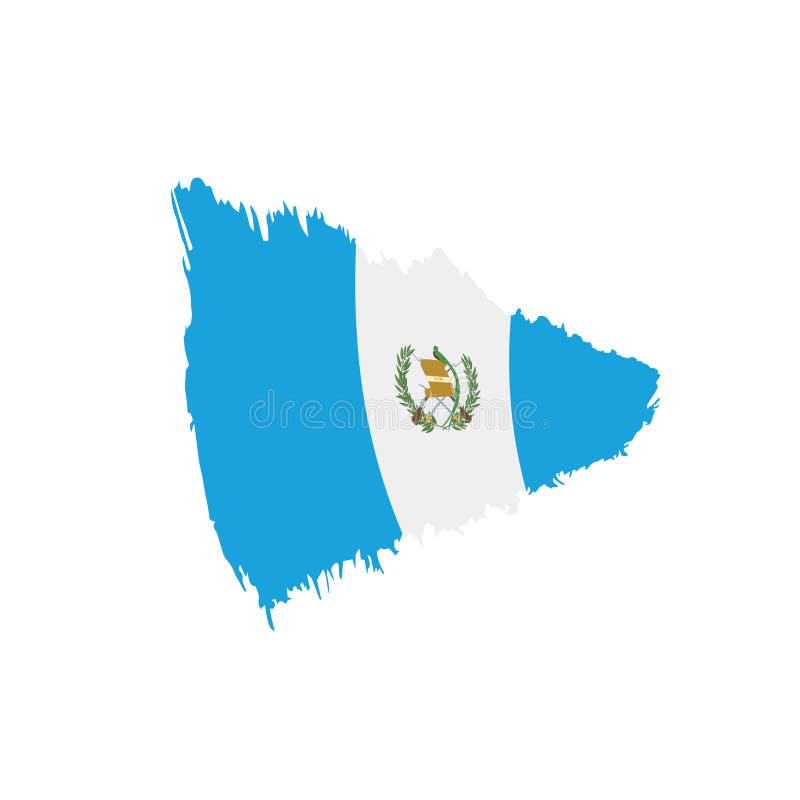 Bandera De Guatemala, Ejemplo Del Vector Ilustración del Vector ...