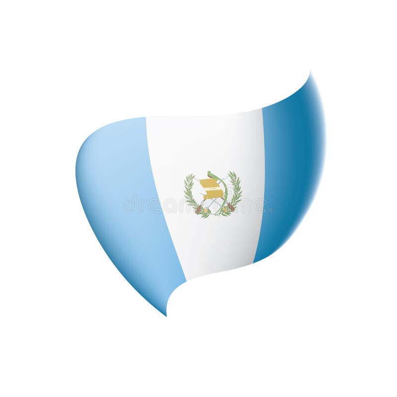 Bandera De Guatemala, Ejemplo Del Vector Ilustración del Vector ...
