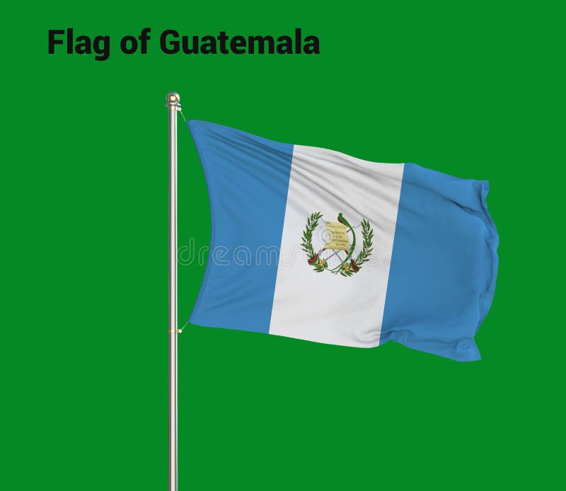 Bandera De Guatemala Guatemala Bandera Nacional De Guatemala. Bandera ...