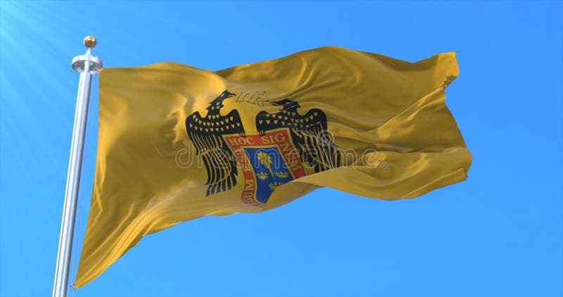 Bandera De La Capital Lima, Perú Stock de ilustración - Ilustración de ...