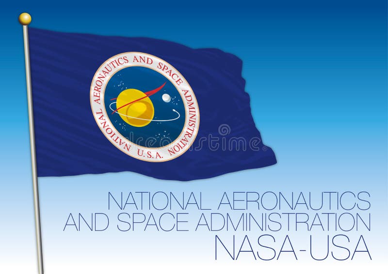 Bandera De La NASA, Los E.E.U.U., National Aeronautics and Space ...