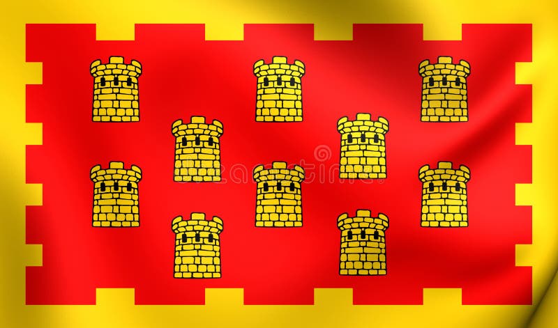 Bandera De Mayor Manchester, Inglaterra Stock de ilustración ...