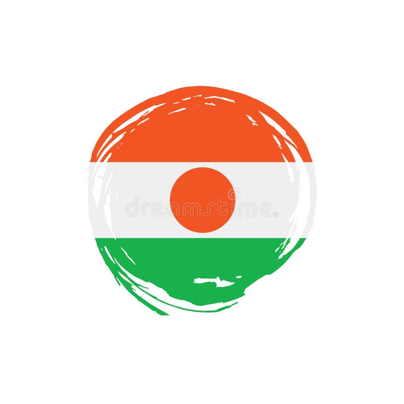 Bandera De Niger, Ejemplo Del Vector Stock de ilustración - Ilustración ...