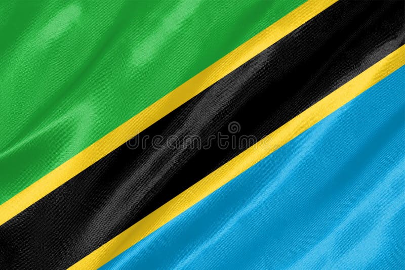 Bandera de Tanzania foto de archivo. Imagen de tanzano - 137644860