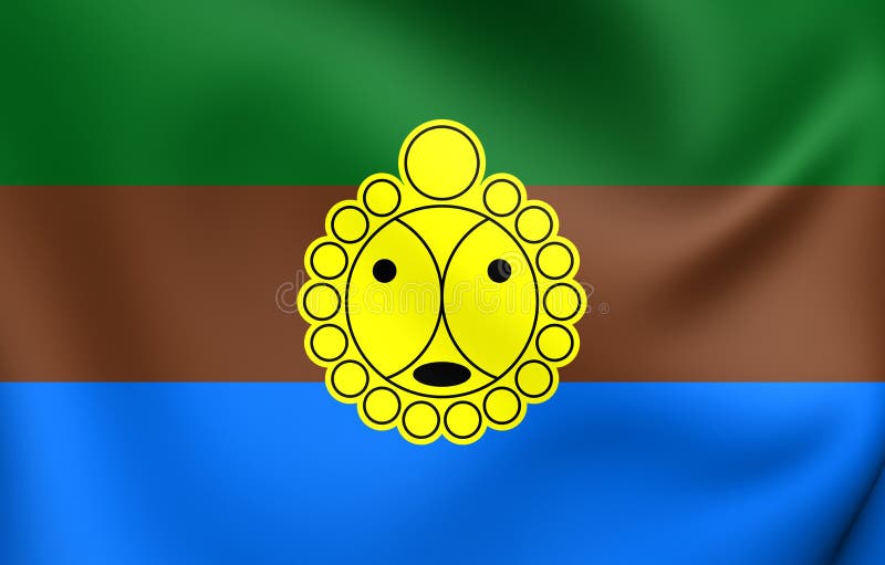 Bandera De La Ciudad De Utuado, Puerto Rico, Aislado En El Fondo Blanco ...