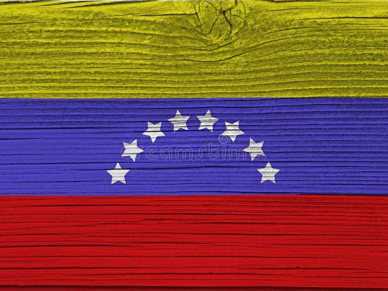 Bandera De Venezuela Con Textura Imagen de archivo - Imagen de material ...