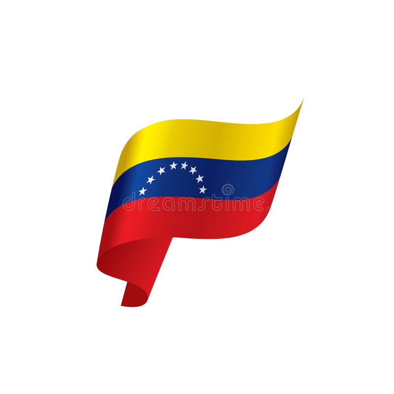 Bandera De Venezuela, Ejemplo Del Vector Ilustración del Vector ...