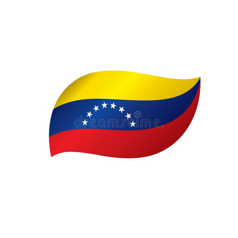 Bandera De Venezuela, Ejemplo Del Vector Ilustración del Vector ...