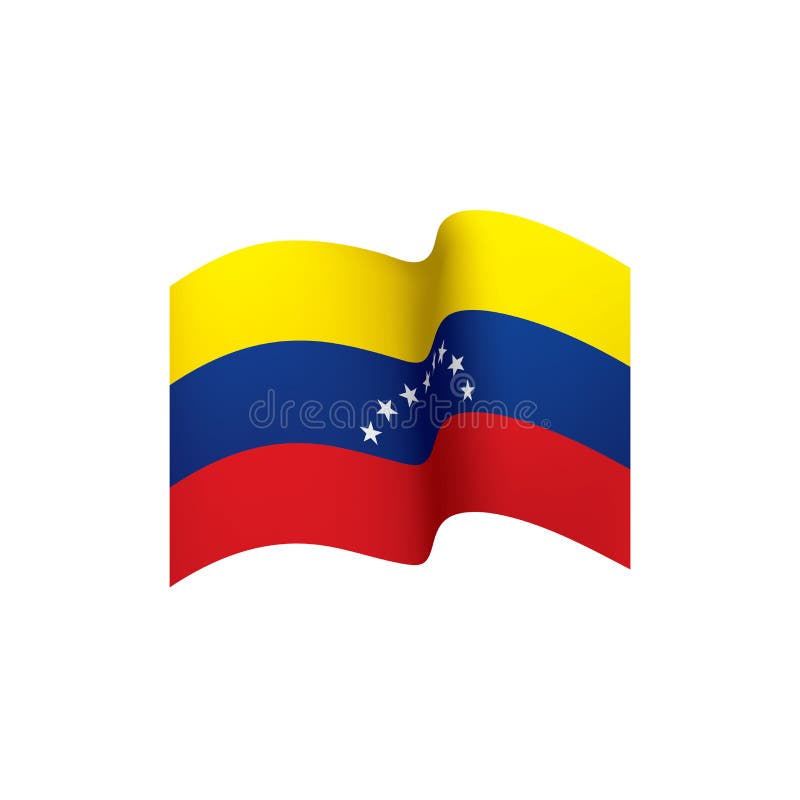 Bandera De Venezuela, Ejemplo Del Vector Ilustración del Vector ...