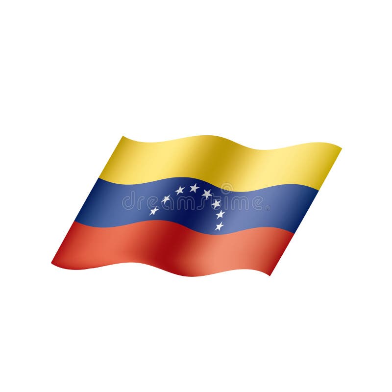 Bandera De Venezuela, Ejemplo Del Vector Ilustración del Vector ...