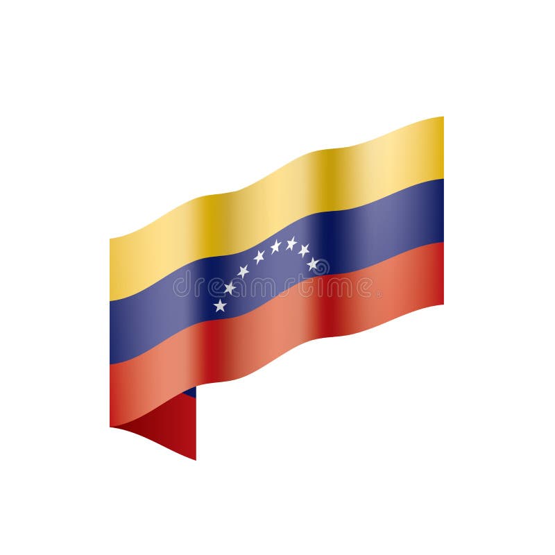 Bandera De Venezuela, Ejemplo Del Vector Ilustración del Vector ...