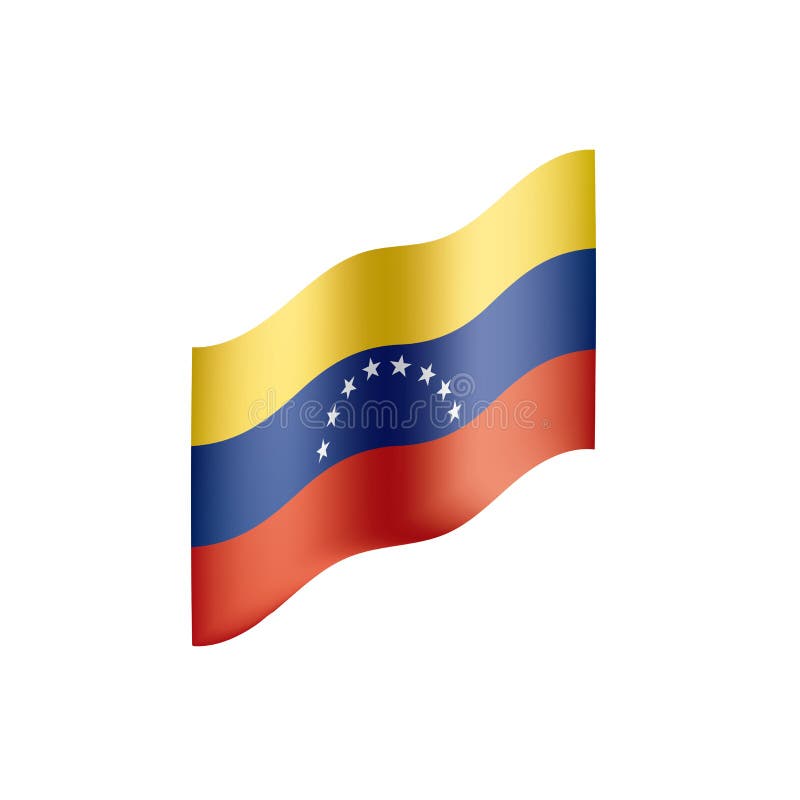 Bandera De Venezuela, Ejemplo Del Vector Ilustración del Vector ...