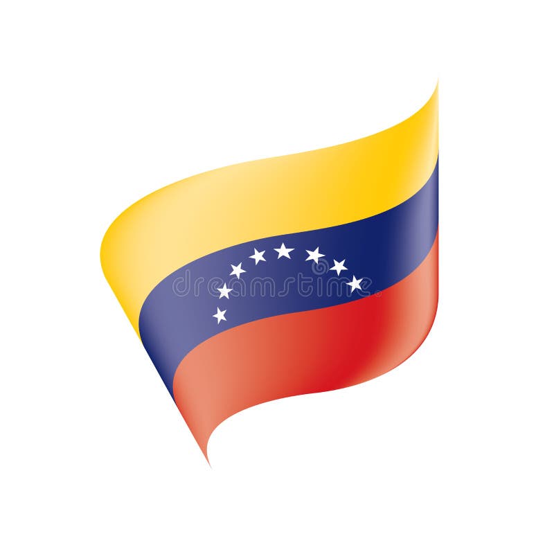 Bandera De Venezuela, Ejemplo Del Vector Ilustración del Vector ...