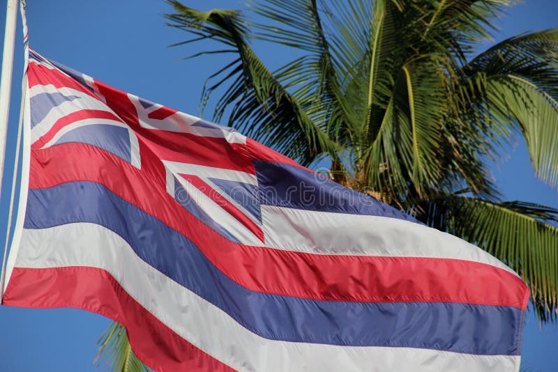 Bandera de Hawaii foto de archivo. Imagen de indicador - 38502118