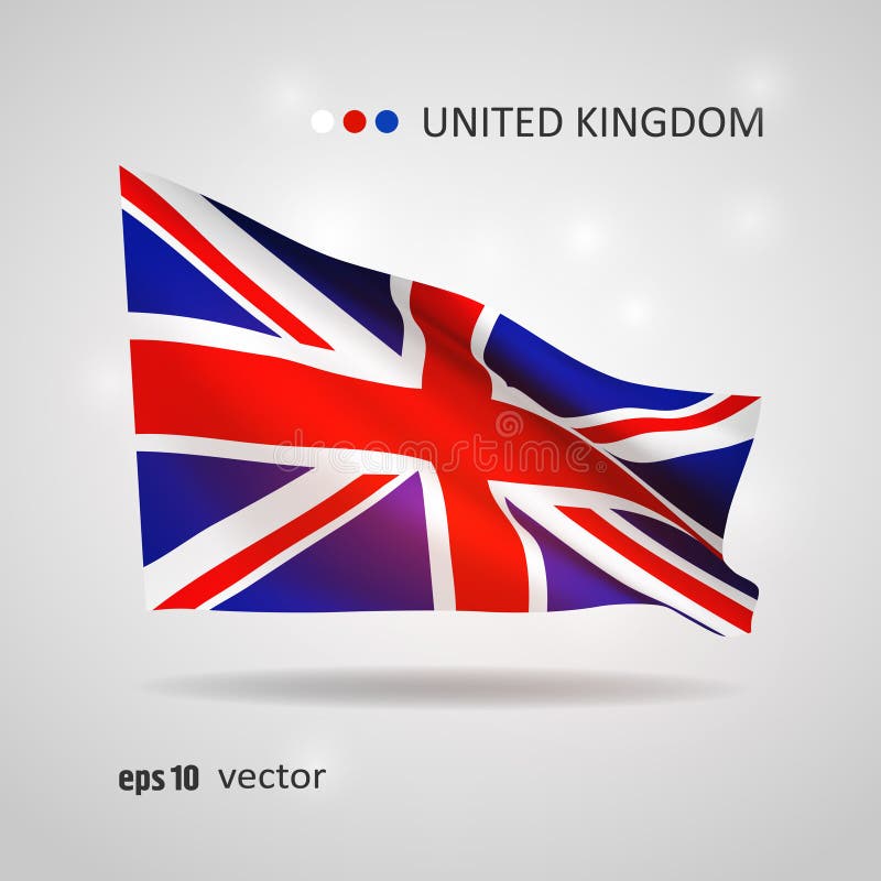 Bandera Del Vector De Gran Bretaña Ilustración del Vector - Ilustración ...