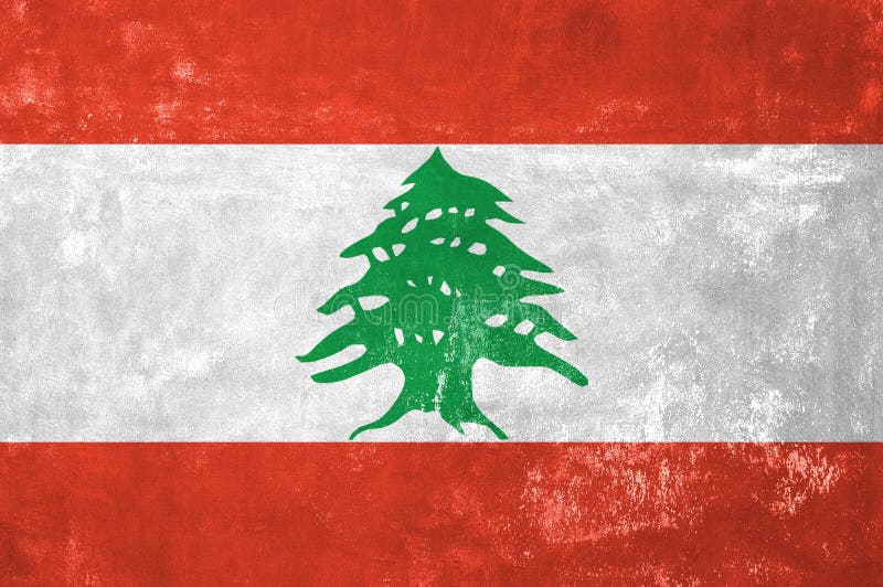Bandera libanesa imagen de archivo. Imagen de libanés - 87806437