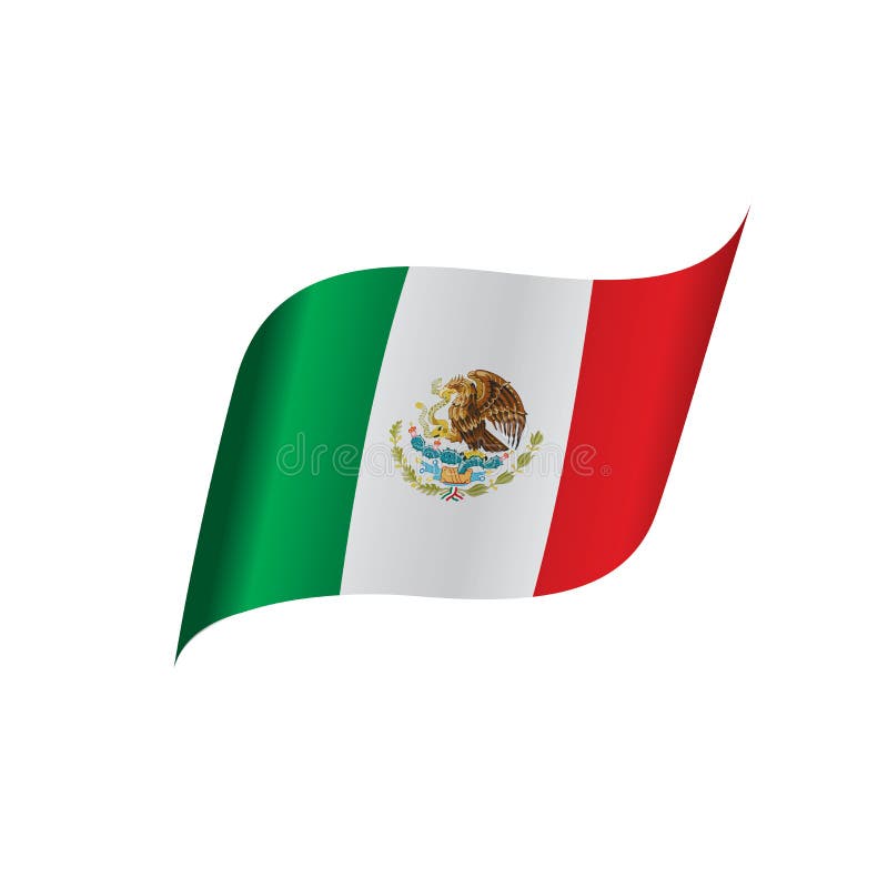 Bandera Mexicana, Ejemplo Del Vector Stock de ilustración - Ilustración ...