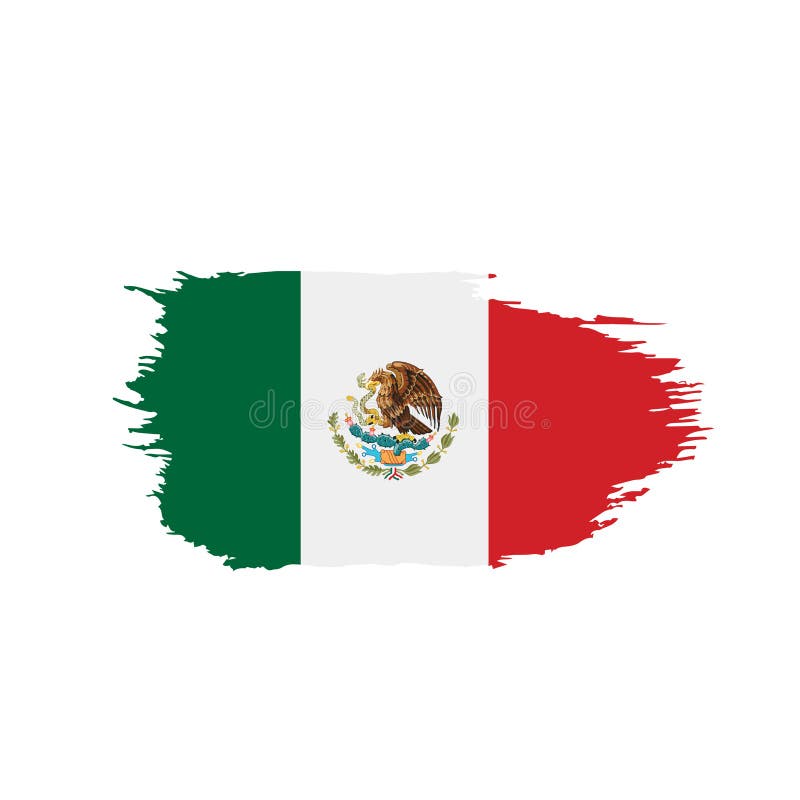 Bandera Mexicana, Ejemplo Del Vector Stock de ilustración - Ilustración ...