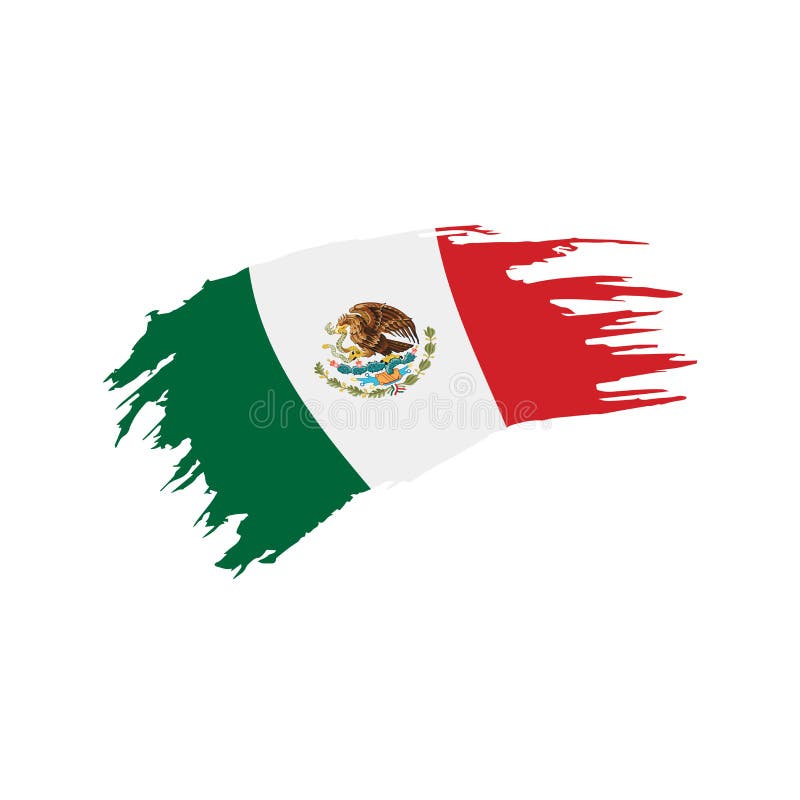 Bandera Mexicana, Ejemplo Del Vector Stock de ilustración - Ilustración ...