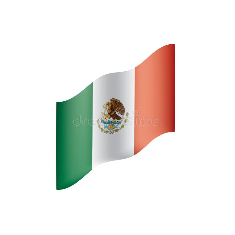 Bandera Mexicana, Ejemplo Del Vector Stock de ilustración - Ilustración ...