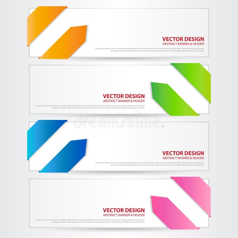 Bandera Moderna Abstracta, Trabajo Del Vector Ilustración del Vector ...