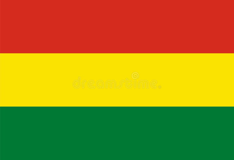 Bandera Nacional De Bolivia Vector Eps10 Ilustración del Vector ...