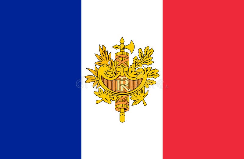 Símbolo De La Bandera Francesa Bandera De Francia La Bandera De