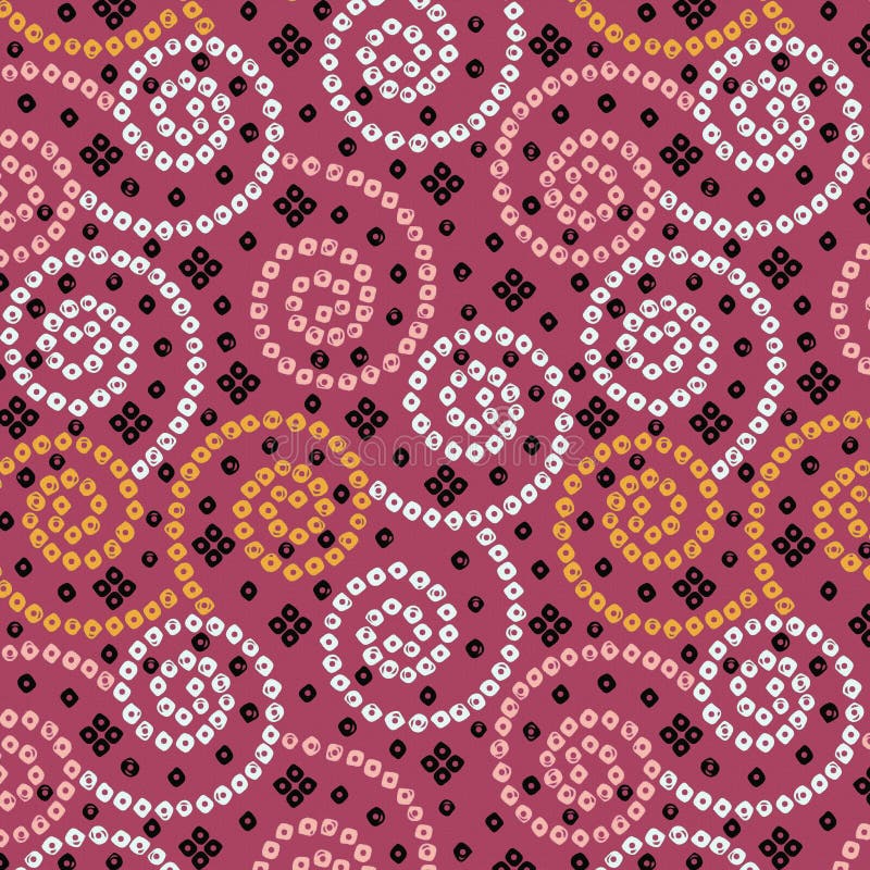 Bandhej Pattern Stock Illustrations – 21 Bandhej Pattern Stock ...