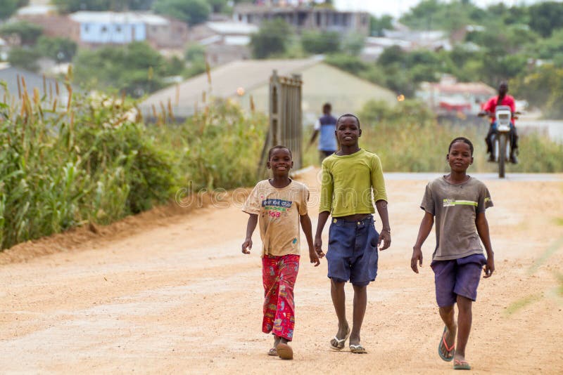 Calles De La Isla De Mozambique Imagen de archivo - Imagen de ...