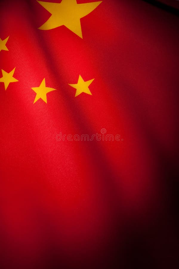 Bandiera della Cina immagine stock. Immagine di naturalizzato - 35283233