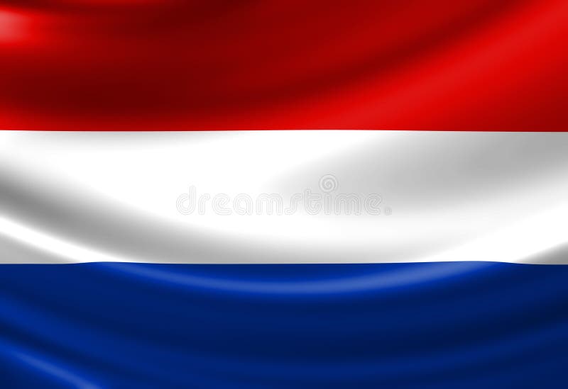 Bandiera olandese illustrazione di stock. Illustrazione di ...